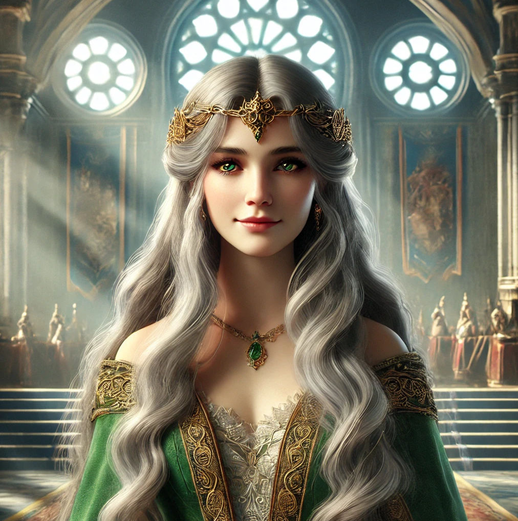 Queen Aria of Eryndor: Epic cinematic brilliant stunning intricate ...