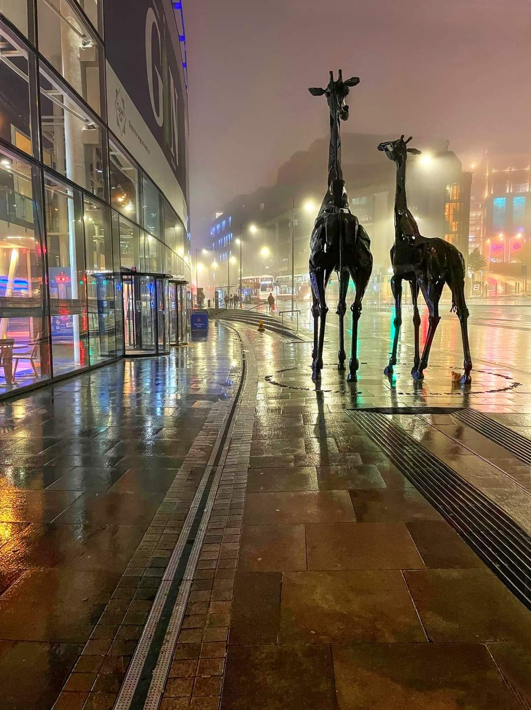 Mr & Mrs G. Raffe......walking the Streets Kandinsky Misty Moods - AI ...