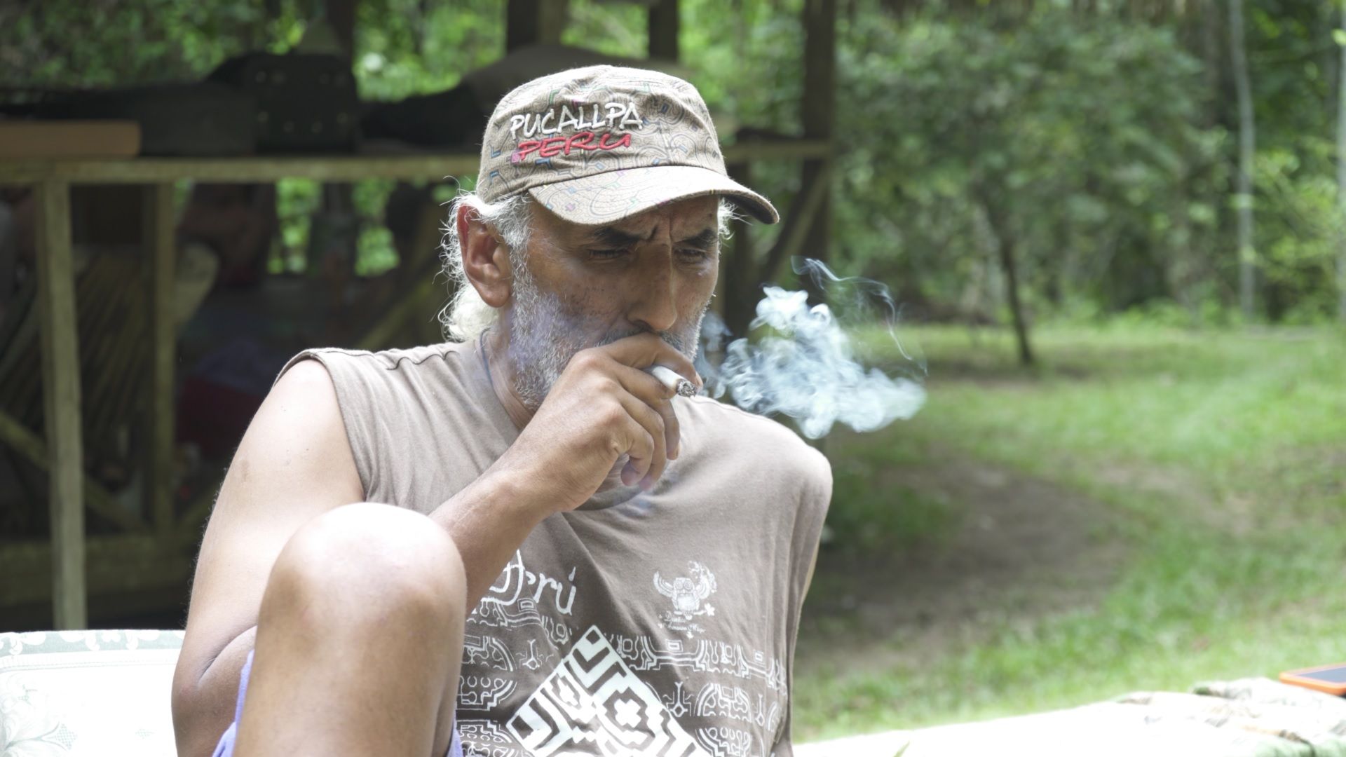 SHAMAN SMOKING AYAHUASCA VISIONS PHOTOREALISTIC 8K - AI Generated ...