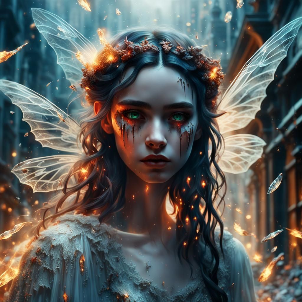 Dark Fairy - User on NightCafe Creator - NightCafe Creator